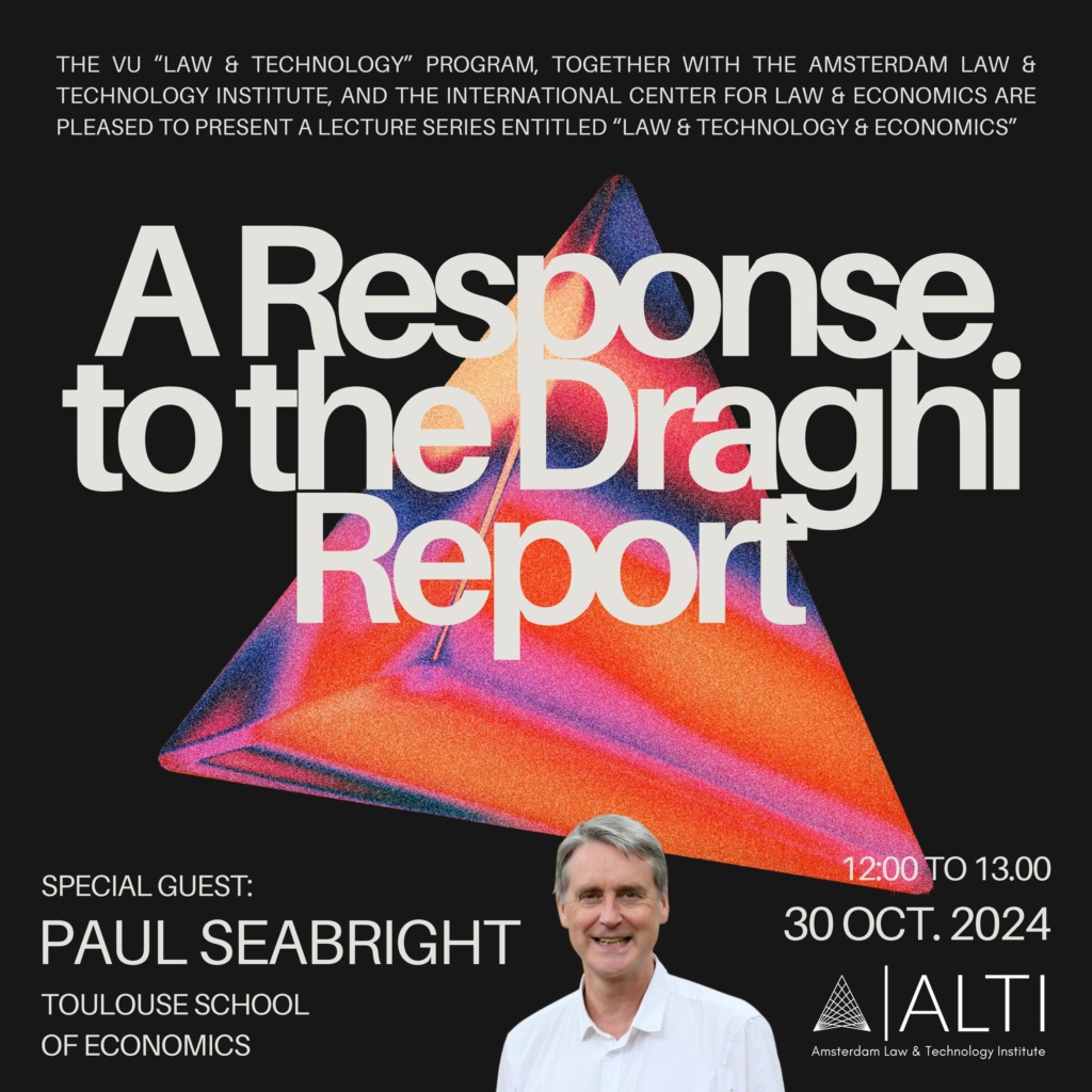 Paul Seabright: A Response to the Draghi Report on EU competitiveness ...